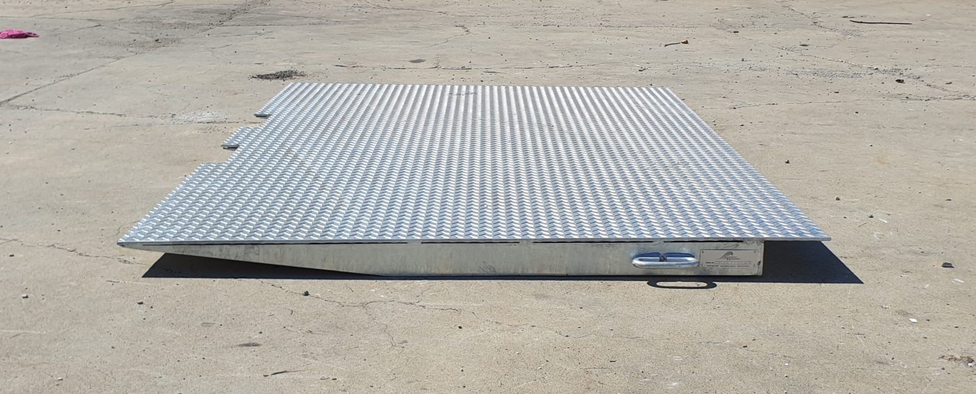 Double Door Heavy Duty Forklift Ramp