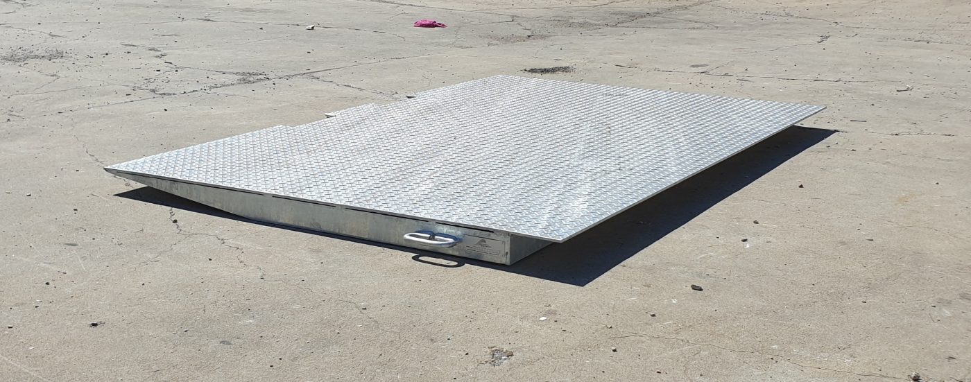 Double Door Heavy Duty Forklift Ramp