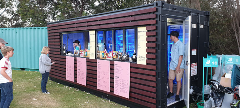 Shipping Containers for Events & Hospitality | Event Container Hire Perth